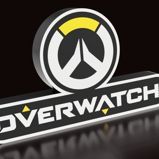 3MF file Overwatch light box 📦 ・3D print design to download・Cults