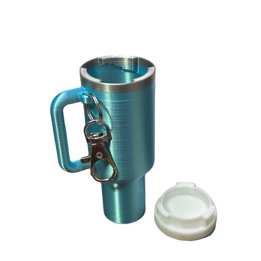 🗝️ Stanley Tumbler Chapstick Keychain With Twist Locking Lid Digital ...