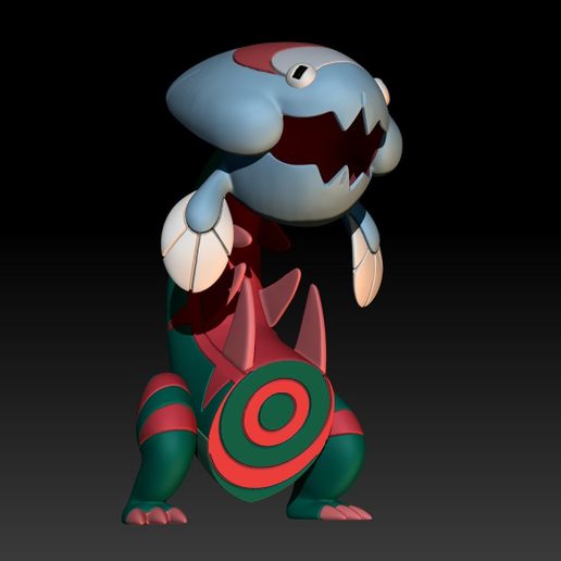 🐉 Pokemon Dracovish・ STL File for 3D printing・Cults