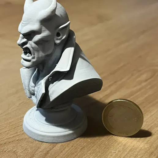 😈 devil bust・ 3MF File for 3D printing・Cults