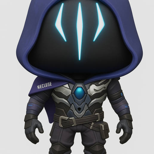 🎲 Funko Omen Valorant・ STL File for 3D printing・Cults