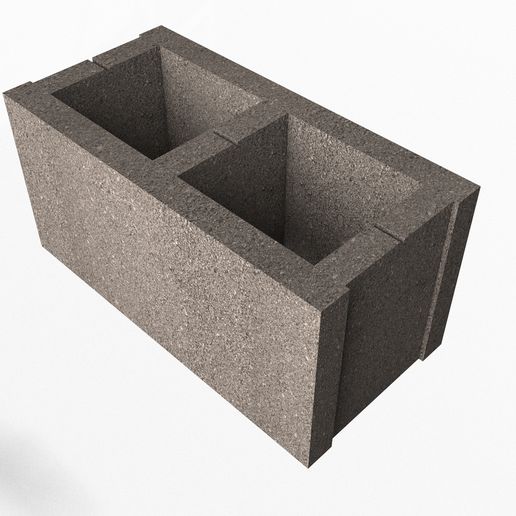 🏗️ Cinder Block・ 3D File for ・Cults