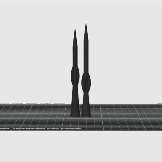 Archivo STL .50 Cal Missile Dart Arrows for Umarex T4E HDP and HDR 🎯 ...