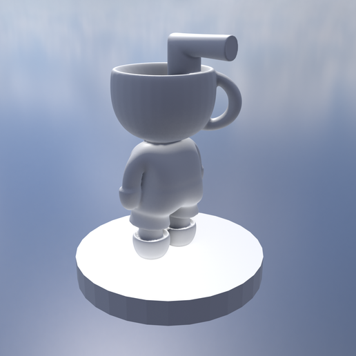 STL file cup head 👾 ・3D print design to download・Cults