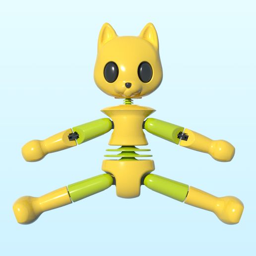 🐱 CAT ROBOT・ 3D File for 3D printing・Cults
