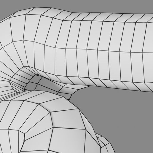 ⚕️ Intussusception intestine ileocolic obstruction・ STL File for 3D ...