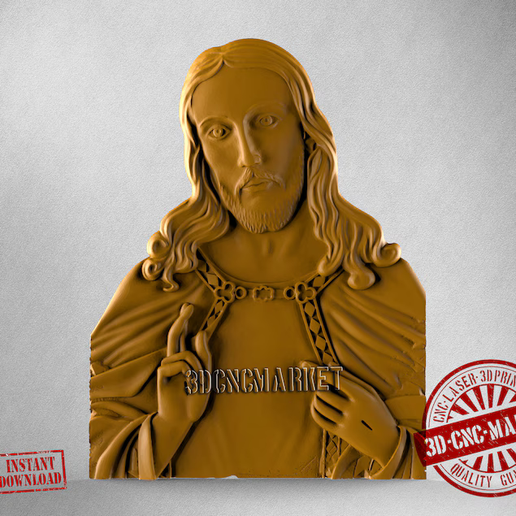 Archivo STL Jesus STL, Jesus 3d figure, stl, 3d printer STL files, 3d printing stl, best stl ...