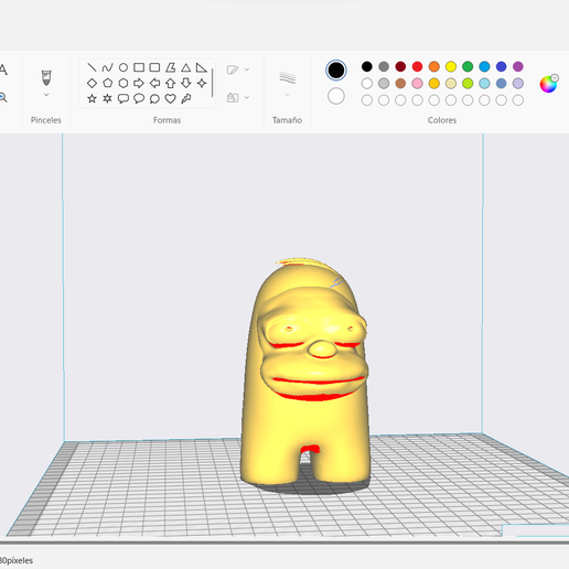 Archivo STL Homer Impostor Among Us 🧸 (OBJ)・Plan imprimible en 3D para ...