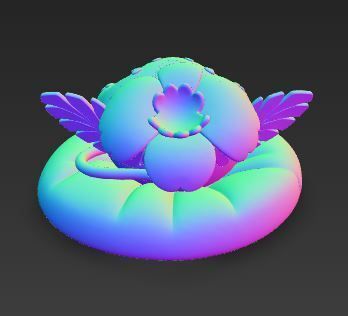 🐉 pokemon venusaur baby chibi・ STL File for 3D printing・Cults