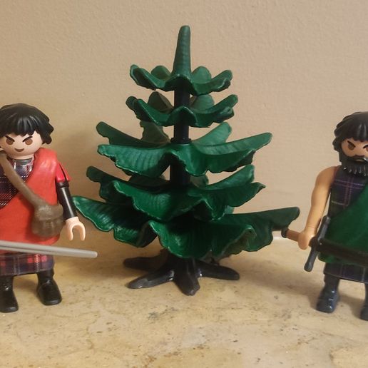 3D printable Small pine tree from 7725 playmobil・Cults