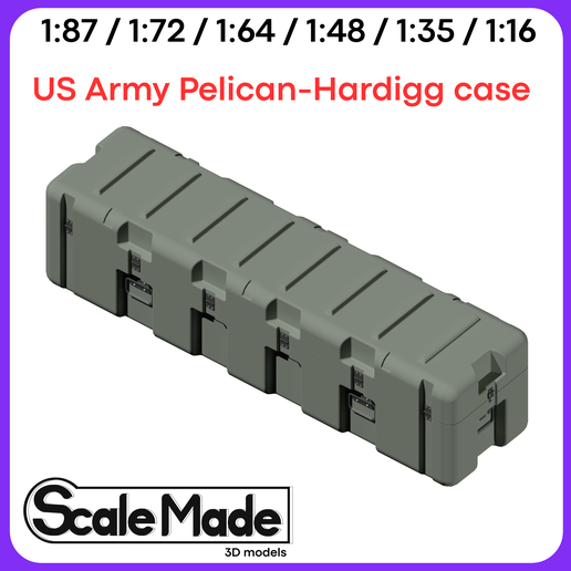 🪖 Military storage box - US army Pelican Hardigg case・ STL File for 3D ...
