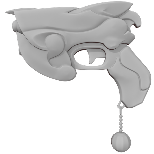 Файл STL Overwatch 2 D.VA Shin Ryeong Gun Cosplay 🔫 ・3D модель для ...