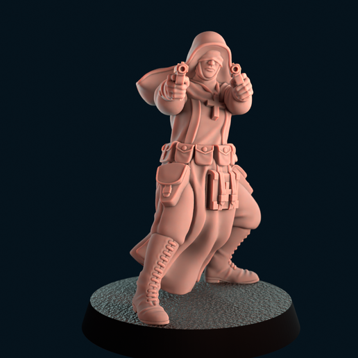 🔫 The Hollow War - Pistol nun・ STL File for 3D printing・Cults