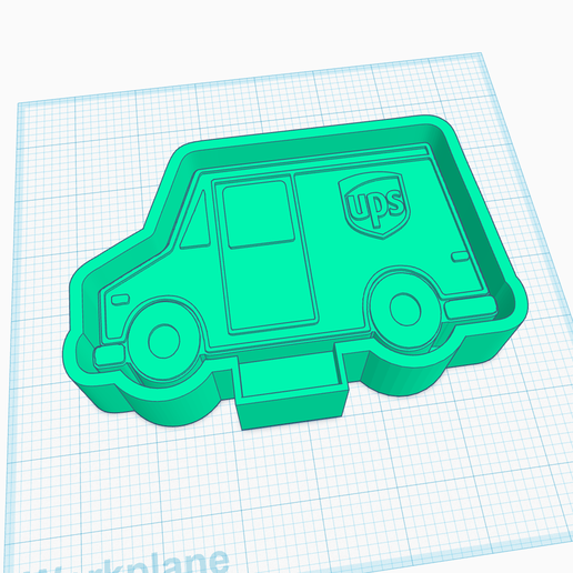 🚚 UPS truck・ STL File for 3D printing・Cults