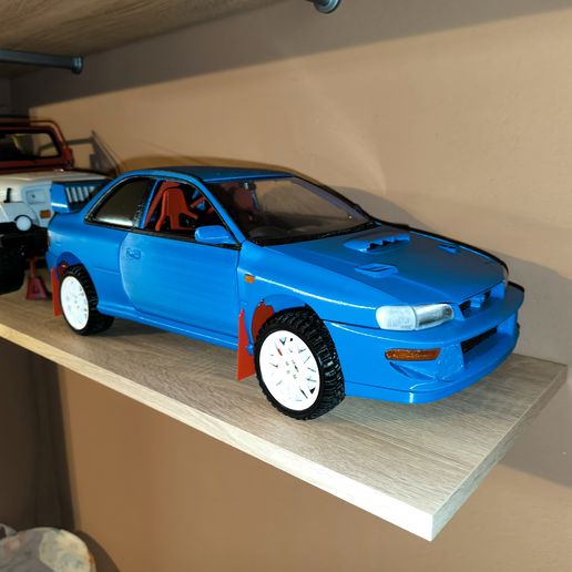 IMPR3ZA - RÉPLICA HOMENAJE AL SUBARU IMPREZA 22B - KIT COMPLETO IMPRESO ...