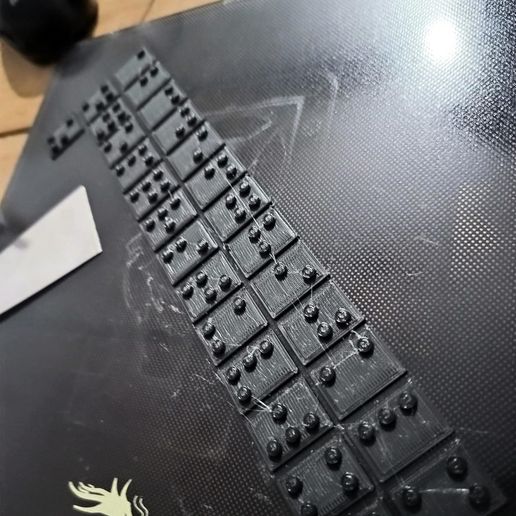 STL file ABC Braille 🎒 ・3D printing idea to download・Cults