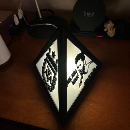 Archivo STL messi lamp , lampara de messi 🔦 ・Diseño de impresión en 3D ...