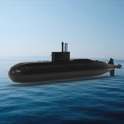 OBJ file B Class Destroyer 🚢 ・3D printing model to download・Cults