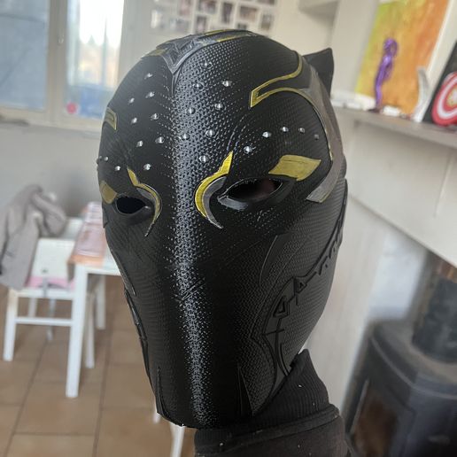 Black Panther wakanda forever Mask impreso en 3D • Hecho con una ...