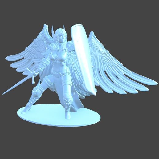 🗡️ Valkyrie・ STL File for 3D printing・Cults