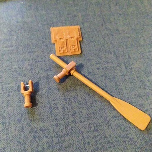 🚢 playmobil compatible rowlock oarlock socket rigger gate for rowboat ...