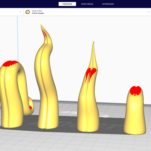 arquivo STL tentacle decoration 🐙 (OBJ)・modelo de impressão 3D para ...