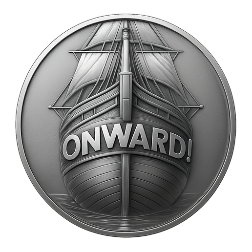 🏴‍☠️ onward! pirate ship hull coin token wall art・ STL File for 3D ...