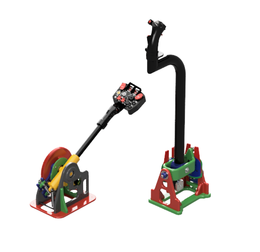 🚁 Helicopter Simulator Control Package・ STEP File for 3D printing・Cults