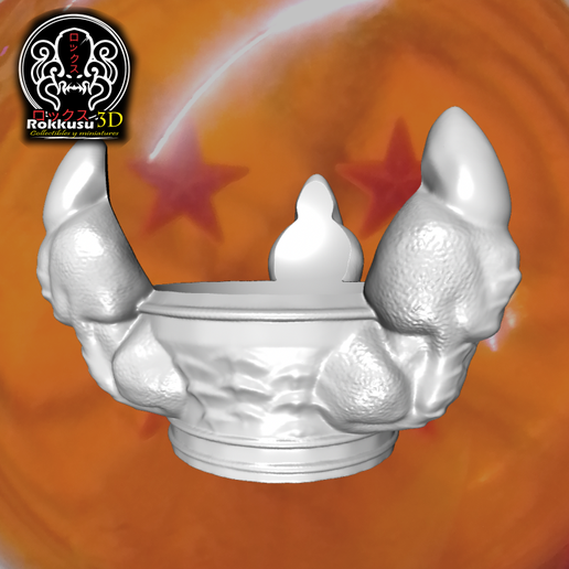 Free 3D file Base dragon ball fanart 🐉 ・3D printer design to download・Cults