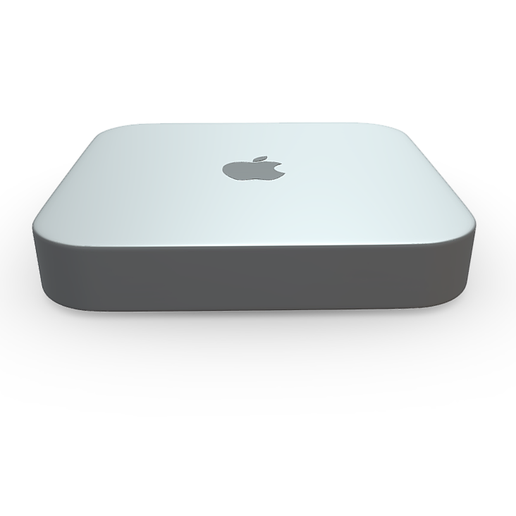 🍎 Apple Mac mini M2・ STL File for 3D printing・Cults