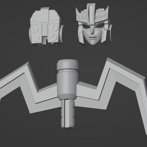 🤖 Megaempress head for TF One Megatron・ STL File for 3D printing・Cults