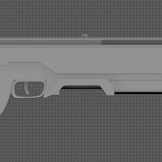 🔫 Noir Nikke gun・ OBJ File for ・Cults