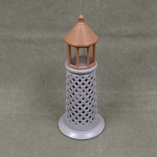 🫖 Tea Light Lighthouse・ STL File for 3D printing・Cults