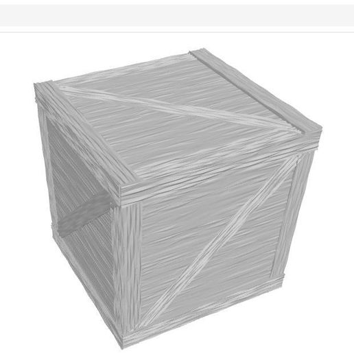 🎲 The Crate・Free STL File for ・Cults