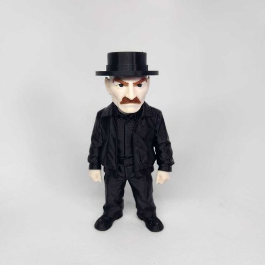 👾 Walter White / Heisenberg - Breaking Bad・ 3MF Datei für 3D-Druck・Cults