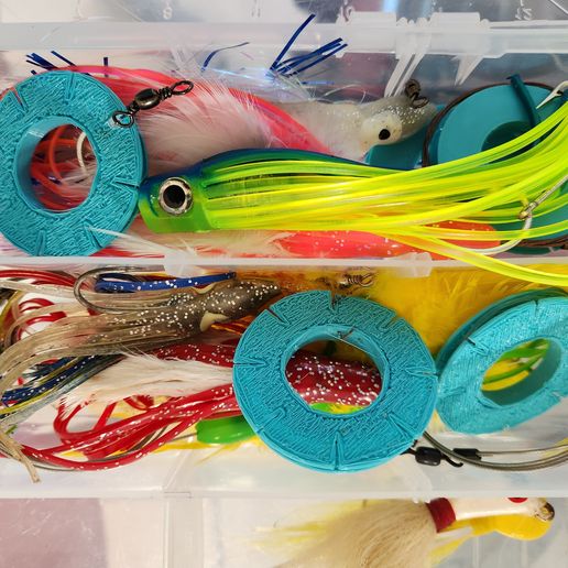 🎣 Fishing Leader Spool・Free STL File for ・Cults