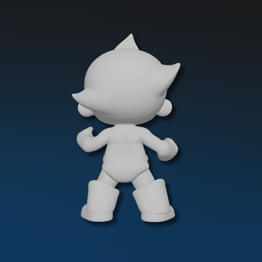 👦 Astro Boy Chibi – El Niño Robot・Archivo STL para Impresión 3D・Cults