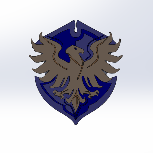 STL file Hogwarts Legacy coats of arms of the 4 houses 🏘️ ・Model to ...