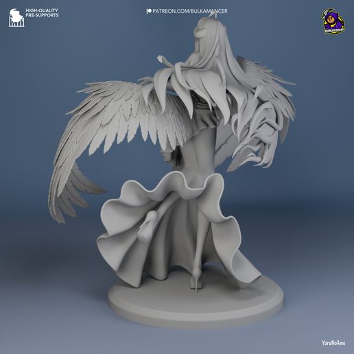 🫦 Albedo | Overlord | 224mm・ 3D File for 3D printing・Cults