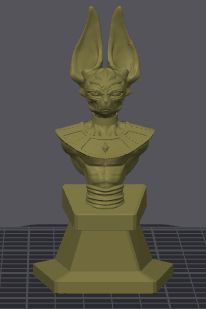 Archivo 3MF Egyptian-Anubis Inspired Bust 👤 ・Diseño de impresora 3D ...