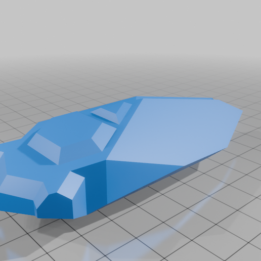 🎨 Poly Cicada・Free 3D File for ・Cults
