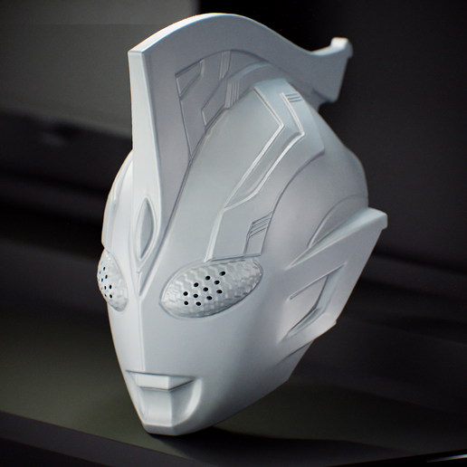 🪖 shf ultraman trigger power type Helmet - Ultraman Helmet - Fan Art ...