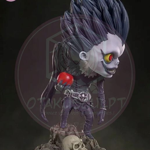 3D file OTAKUSCULPT - Chibi - Death Note - Ryuk 💬 ・Model to download ...