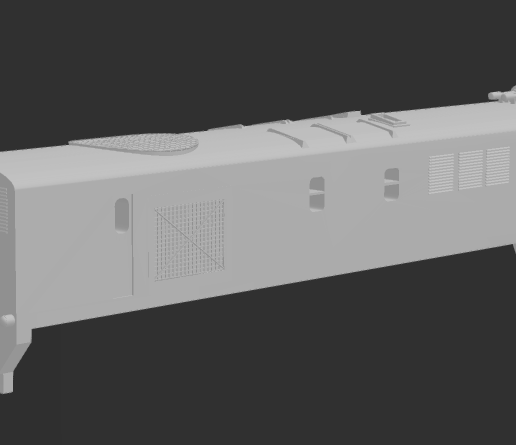 🚂 QR 1200 Class N Scale Locomotive・ STL File for 3D printing・Cults