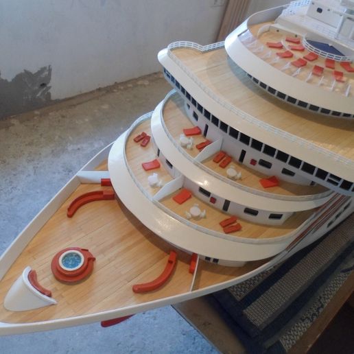 📻 3D Model Of The Seabourn Encore, Model For 3D Printing And Radio ...