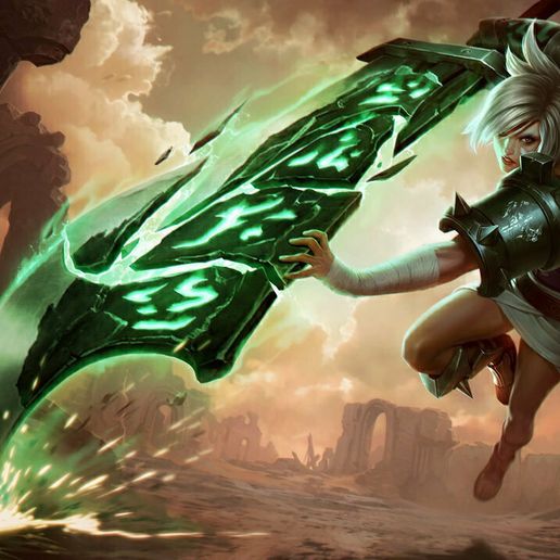 ♀️ RIVEN LOL FIGURE | LEAGUE OF LEGENDS MINIATURE・ STL File for 3D ...