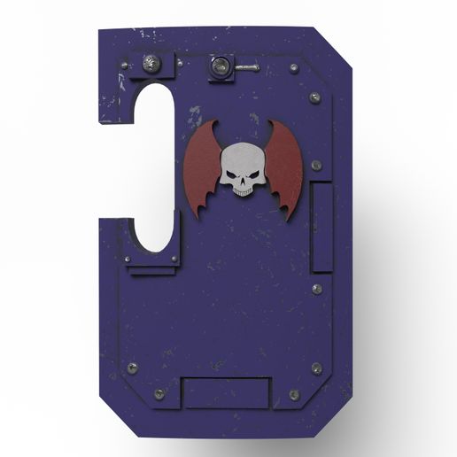 🛡️ Night Lords 30k shield・Free STL File for 3D printing・Cults