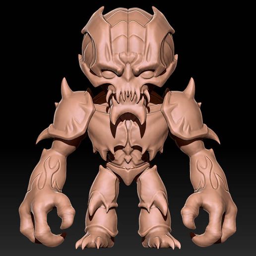 👽 Archvile Collectible - Doom : The Dark Ages・ STL File for 3D printing ...