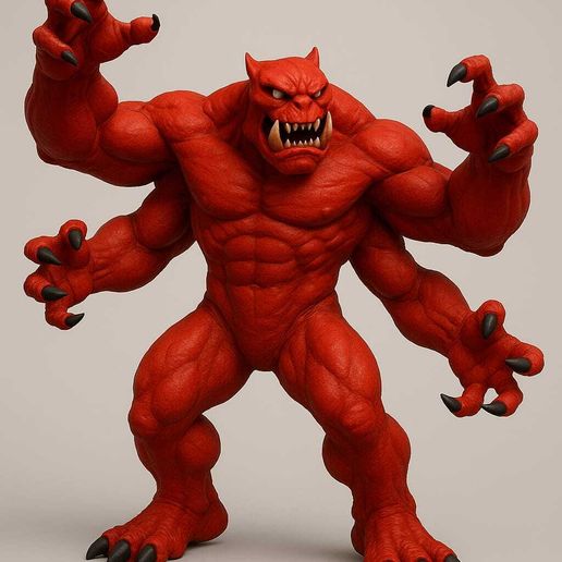 four armed demon