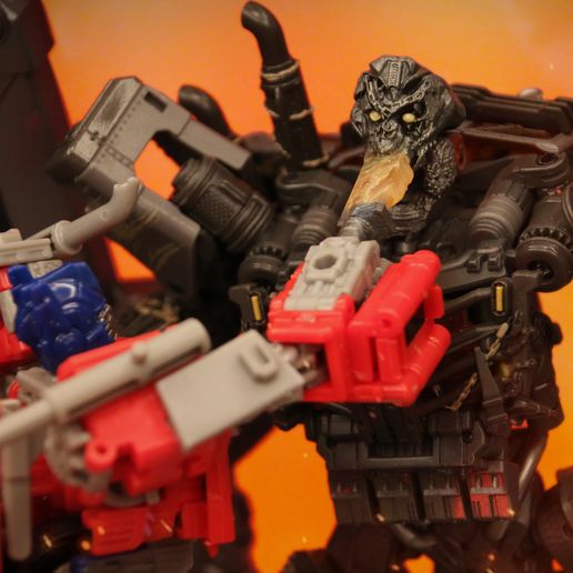 🤖 Transformers Rise of the Beasts SCOURGE Replacement Heads for SS101 ...